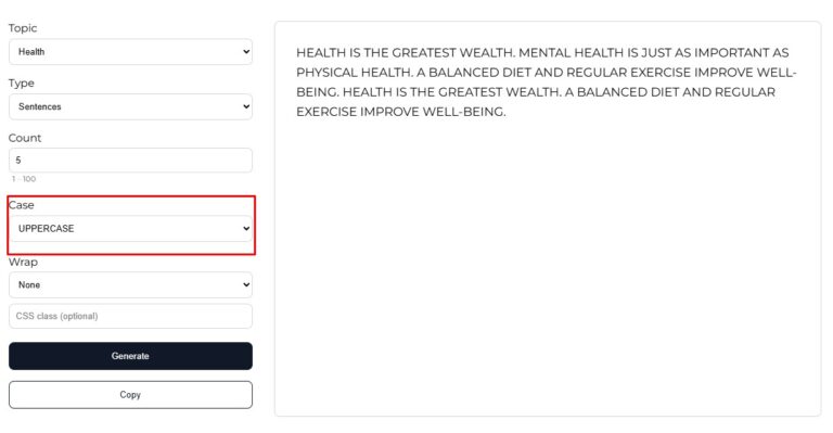 Free Dummy Text Generator with Custom Topics